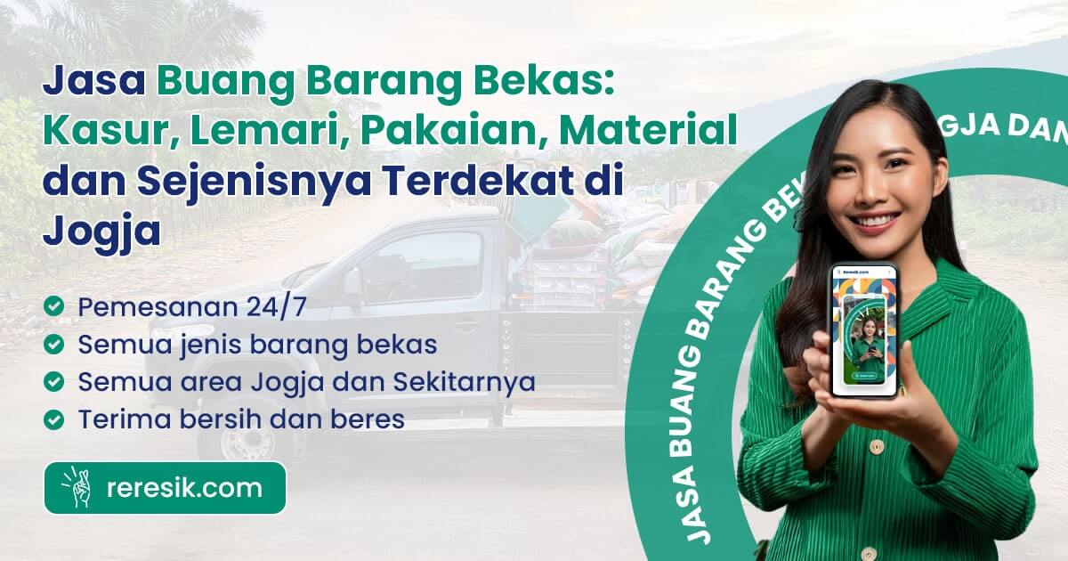 Jasa Buang Barang Bekas Jogja, Terdekat 24 Jam