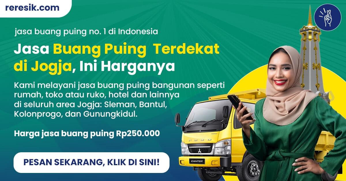 Jasa Buang Puing Jogja: Ini Tempat dan Harganya